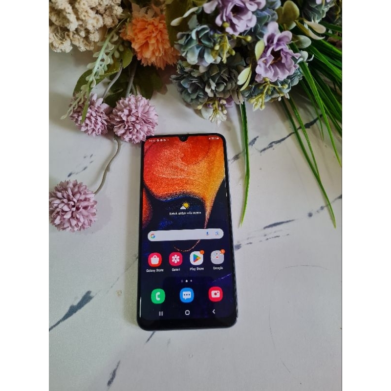 Jual Samsung Galaxy A50 SEIN Ram 6/128Gb Fullset Termurah Bergaransi ...