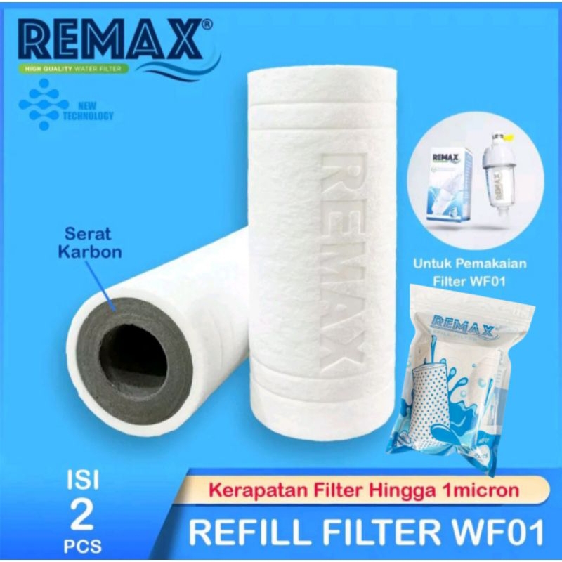 Jual Isi Filter Air Kran REMAX / Reffil Isi Ulang REMAX | Shopee Indonesia
