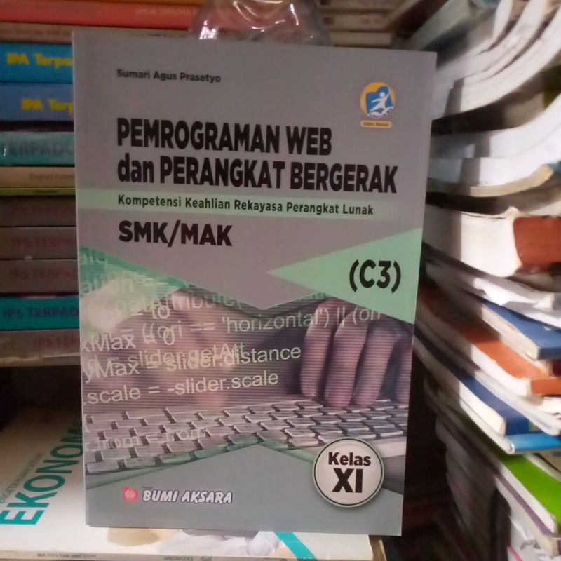 Jual BUKU PEMOGRAMAN WEB DAN PERKARA CARD BERGERAK UNTUK SMK KELAS 2 ...