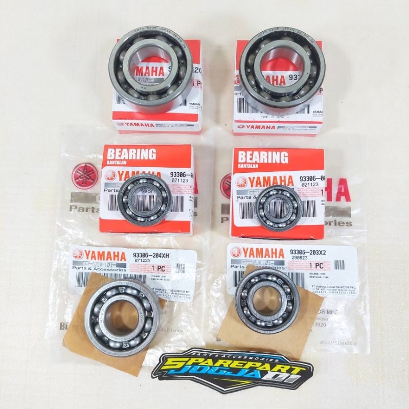 Jual Bearing Laher Mesin Komplit As Kruk dan Rasio Set FIZR FIZ R F1ZR Force 1 F1 HS High Speed ...