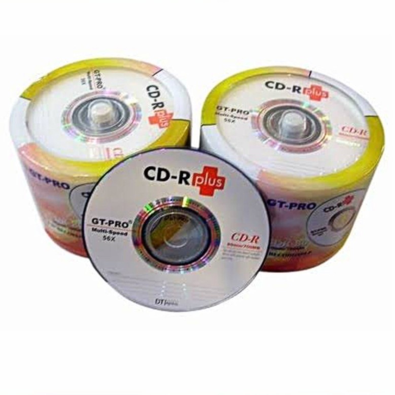 Jual CD-R GT-PRO Plus (50pcs/Cone) /CDR GT PRO KOSONGAN isi 50pcs ...