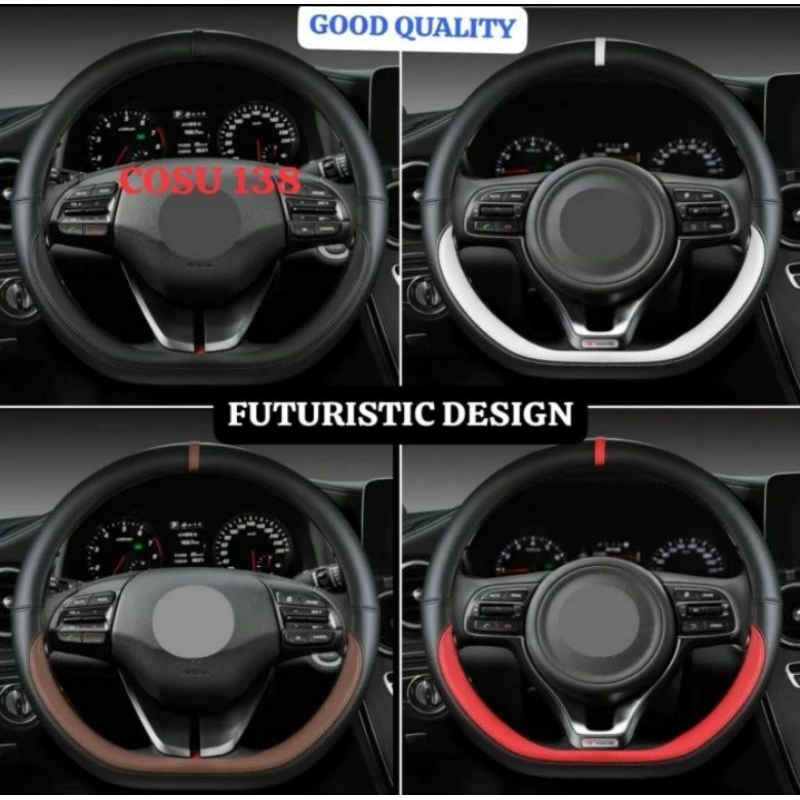 Jual Sarung Cover Setir Mobil BYD Seal Atto 3 Dolphin 2024 Kulit Model ...