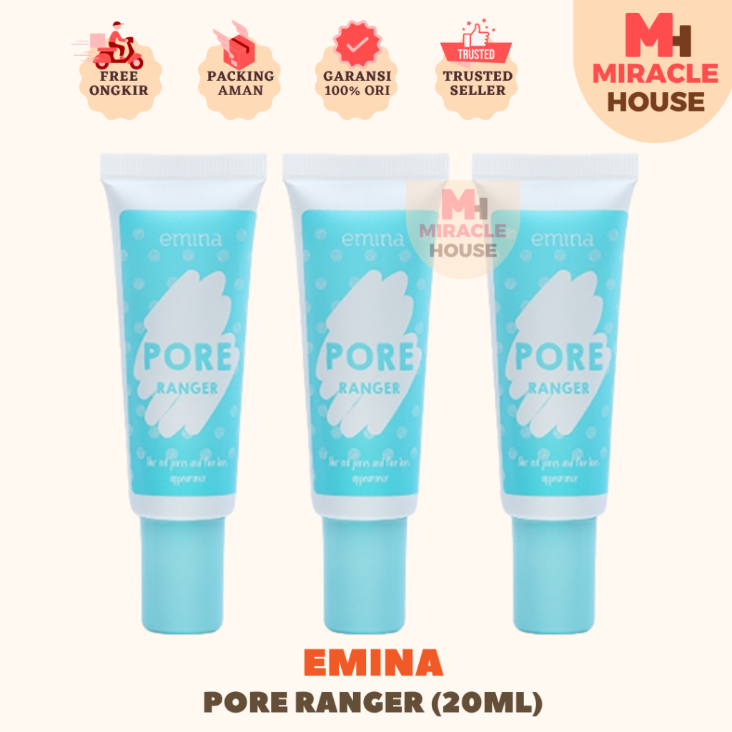 Jual Miracle House Emina Pore Ranger 20 mL - Primer Translucent Matte ...