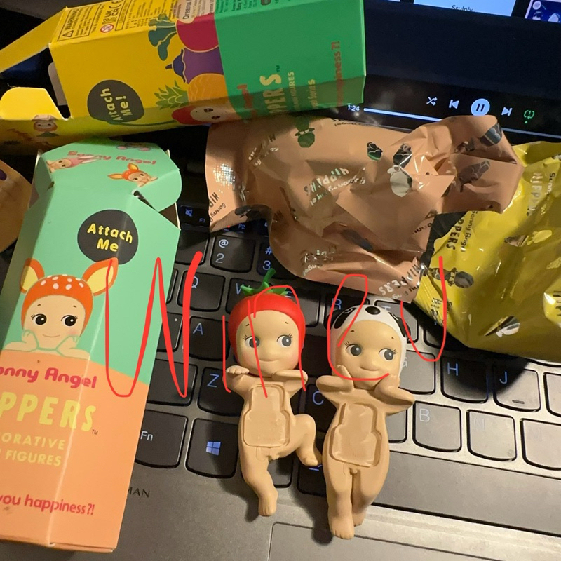 Jual sonny angel unsealed panda tomato hippers | Shopee Indonesia