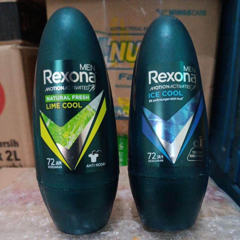 Jual Rexona Men Deodorant Roll On Motion Activated 45ml Series | Shopee Indonesia