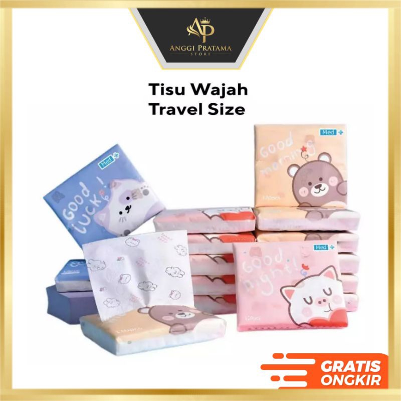 Jual Tisu Kering Lucu Facial Tissue Bermotif Tisu Kering Mini 1 Pack ...