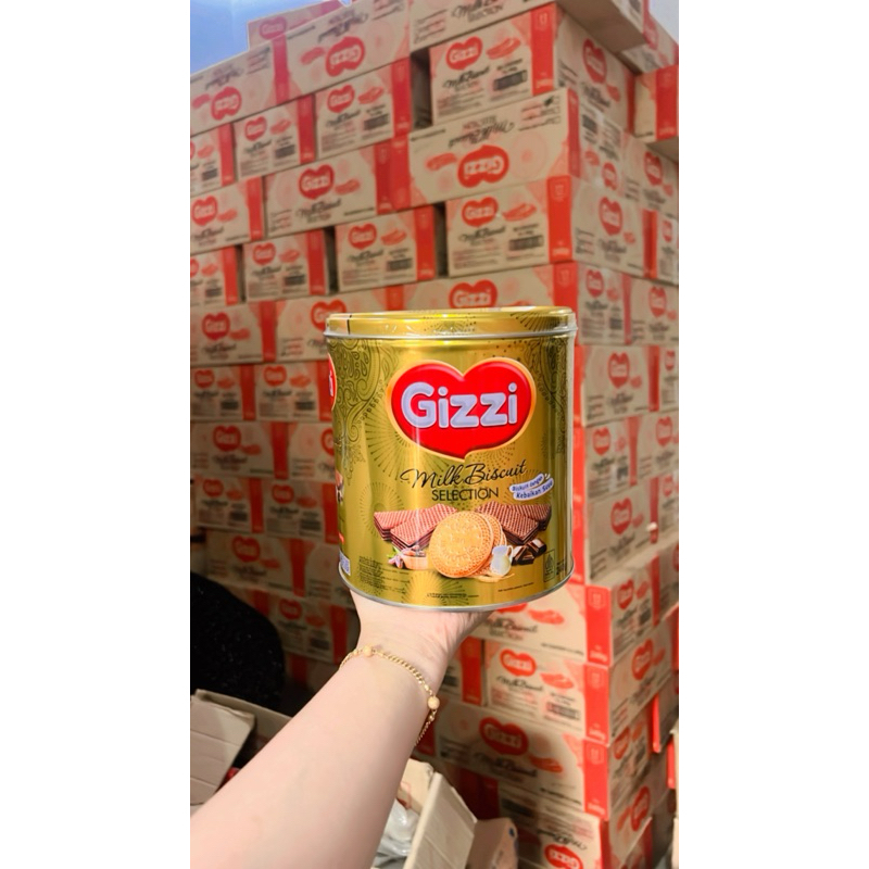 Jual GIZZI kaleng biskuit selection 240 gr | Shopee Indonesia
