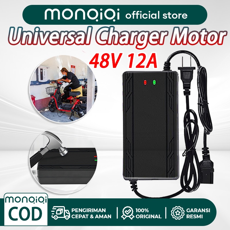 Jual Monqiqi Charger Motor Fast Charging Charger Sepeda Listrik 48V ...