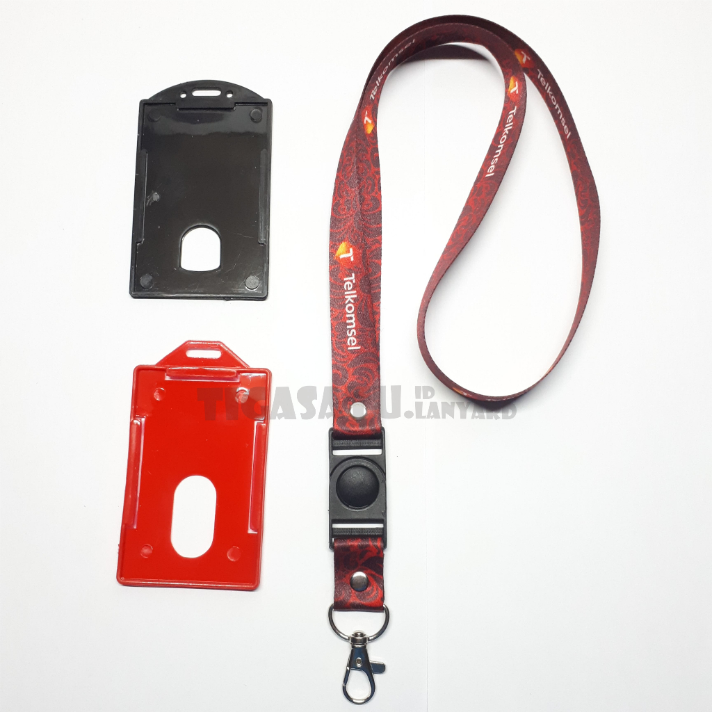Jual LANYARD TALI ID CARD TELKOMSEL (DESIGN 2024) | Shopee Indonesia