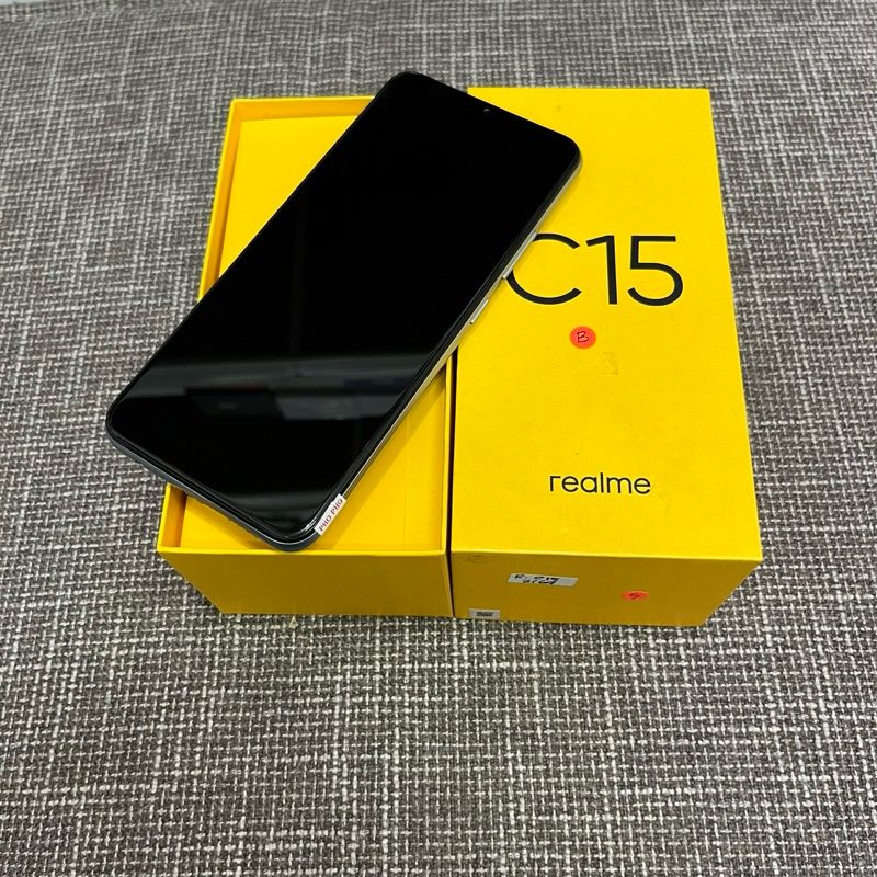 Jual Realme C15 4/64gb Fullset Second Garansi Resmi | Shopee Indonesia