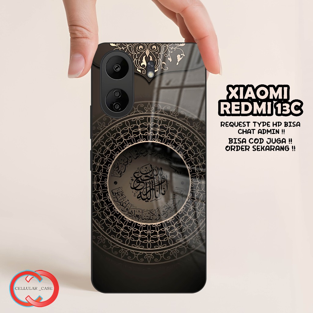 Jual Casing XIAOMI REDMI 13C TERBARU | Case HP Kilau Efek Kaca |DT29 ...