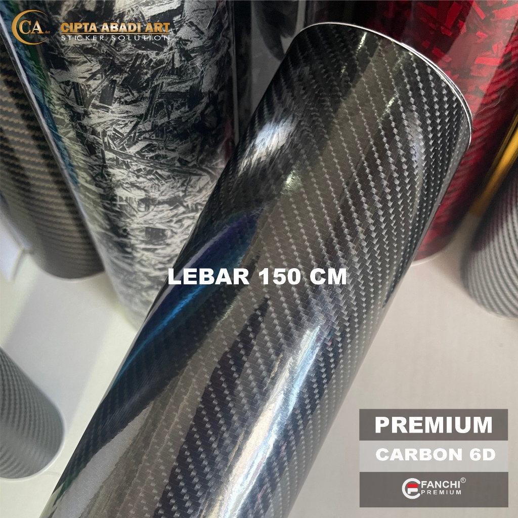 Jual stiker skotlet mobil carbon forged premium sticker karbon black ...