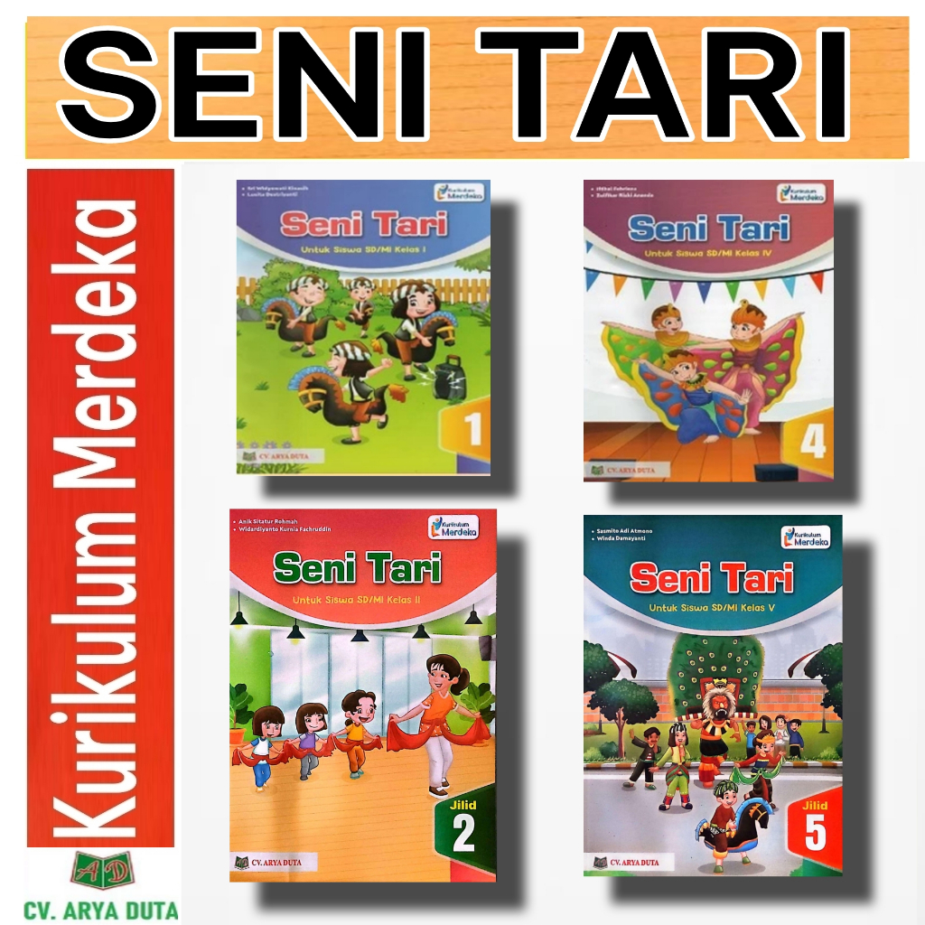 Jual Buku Seni Tari Sd Kelas 1, 2, 3, 4, 5, 6 - Kurikulum Merdeka Edisi Terbaru | Shopee Indonesia