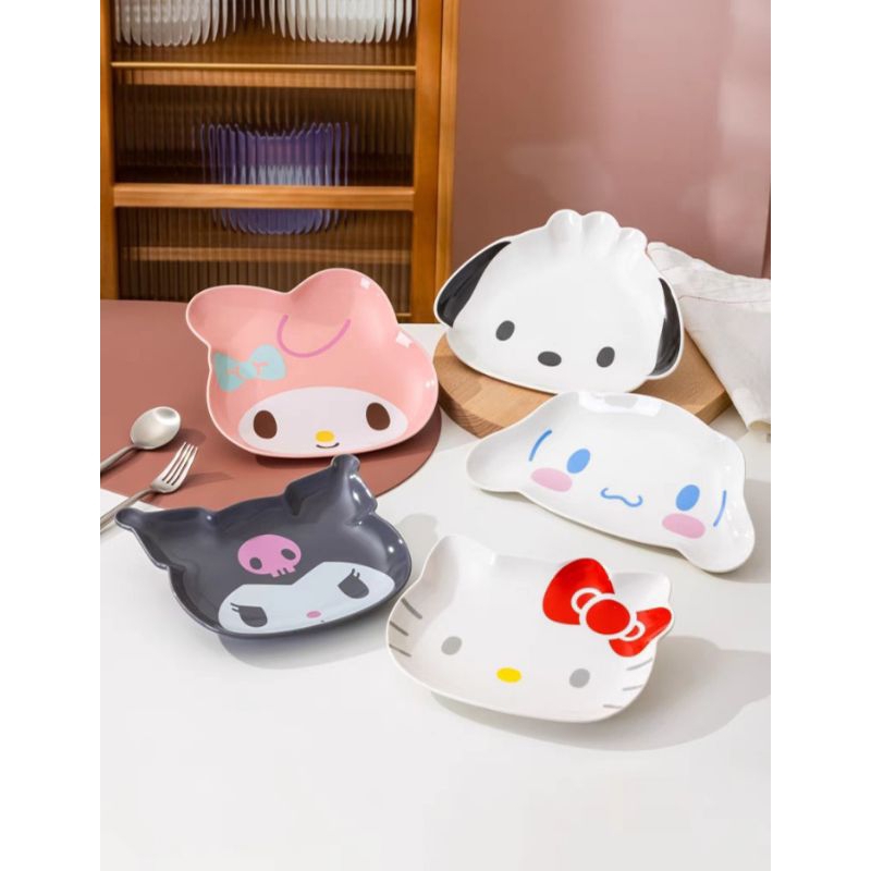 Jual PIRING KERAMIK KARAKTER SANRIO / PIRING LUCU / PIRING HELLO KITTY ...