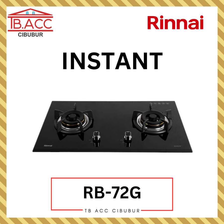 Jual kompor tanam rinnai RB-72G Api Besar Premium | Shopee Indonesia