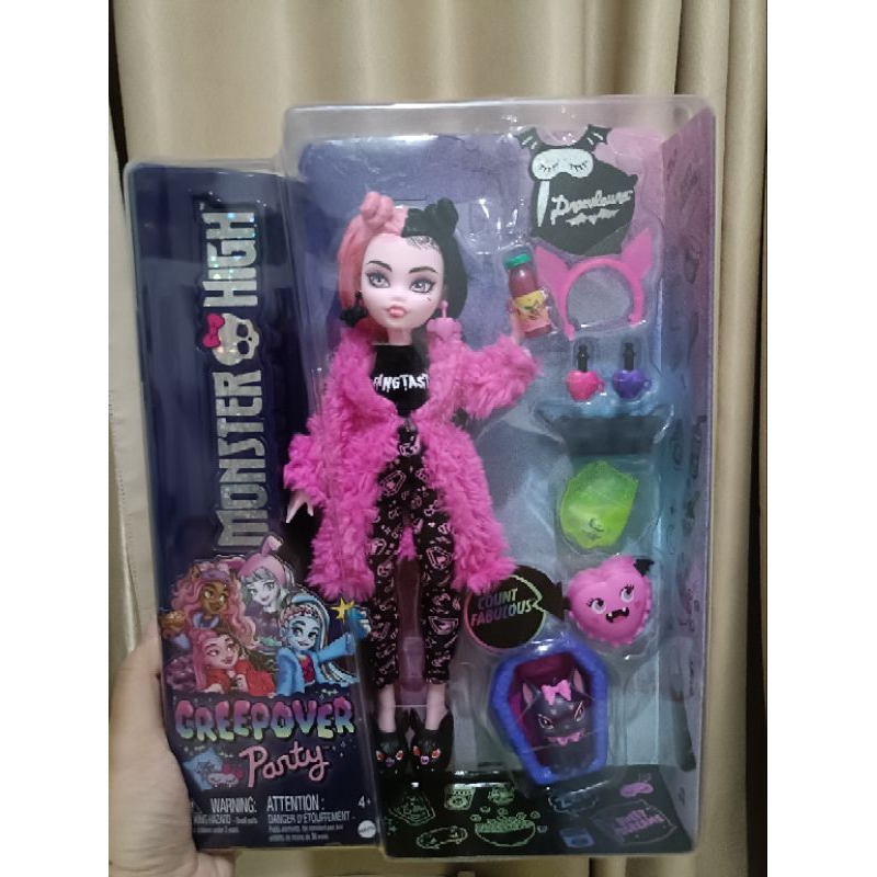 Jual figure monster high creepover party draculaura | Shopee Indonesia