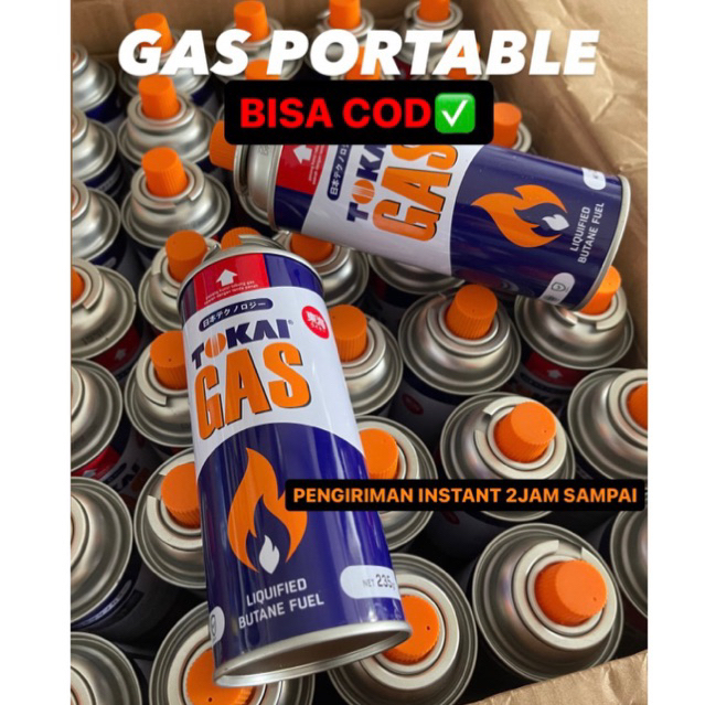 Jual Kaleng Gas isi Gas camping Portabel Gas bbq | Shopee Indonesia