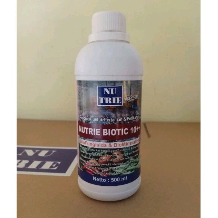 Jual NUTRIE BIOTIC 10++, BioFungisida+BioMineralizer, atasi Layu jamur ...