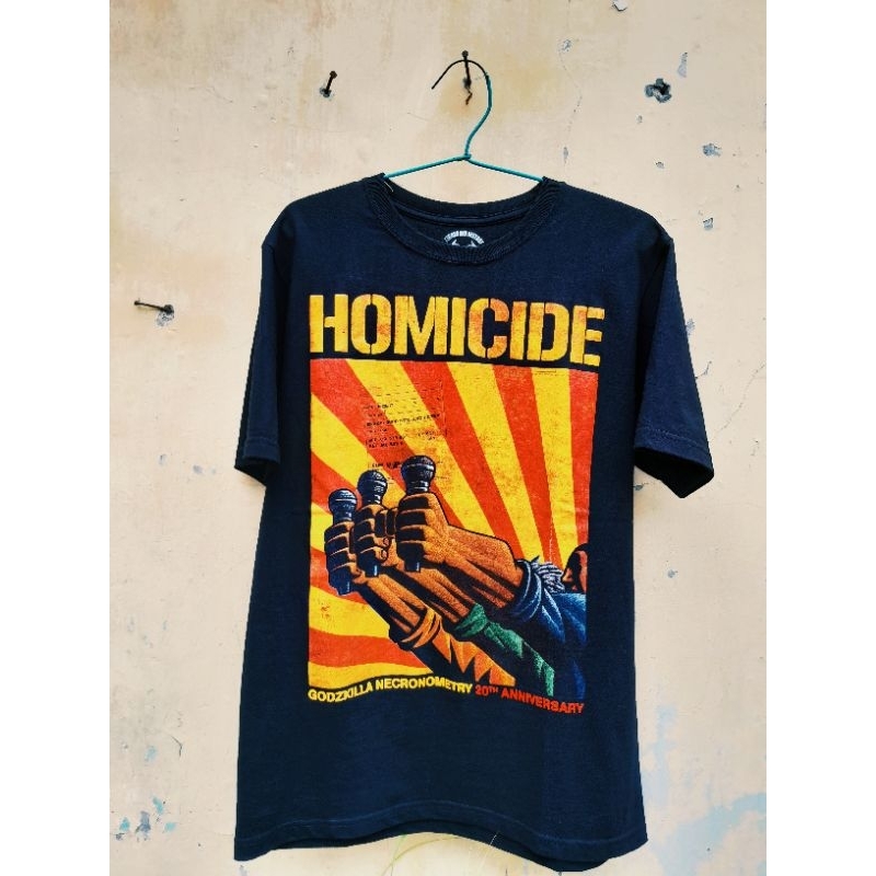 Jual T-Shirt - HOMICIDE 20TH ANNIVERSARY GODZKILLA | Shopee Indonesia