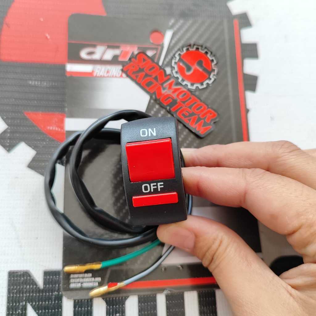 Jual Saklar Tombol Switch On Off Lampu Variasi Universal Trail Custom ...