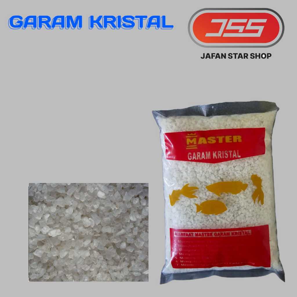 Jual Garam Ikan Garam Kristal Anti Jamur kemasan 500 gram | Shopee ...