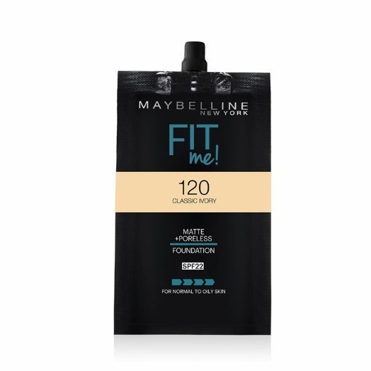 Jual Maybelline Fit Me Matte + Poreless Foundation 120 Classic Ivory ...