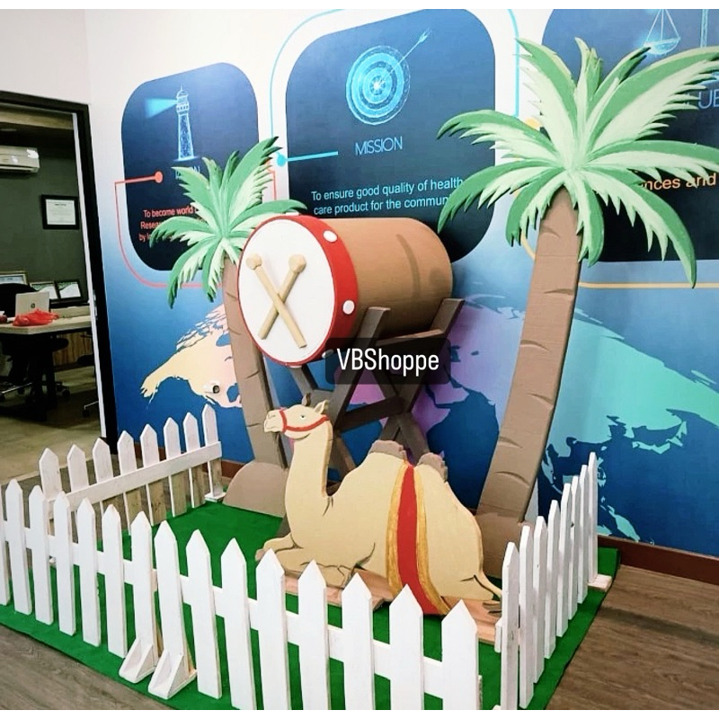 Jual BACKDROP DEKORASI JUMBO POHON KURMA UNTA CAMEL BEDUG RAMADHAN ...