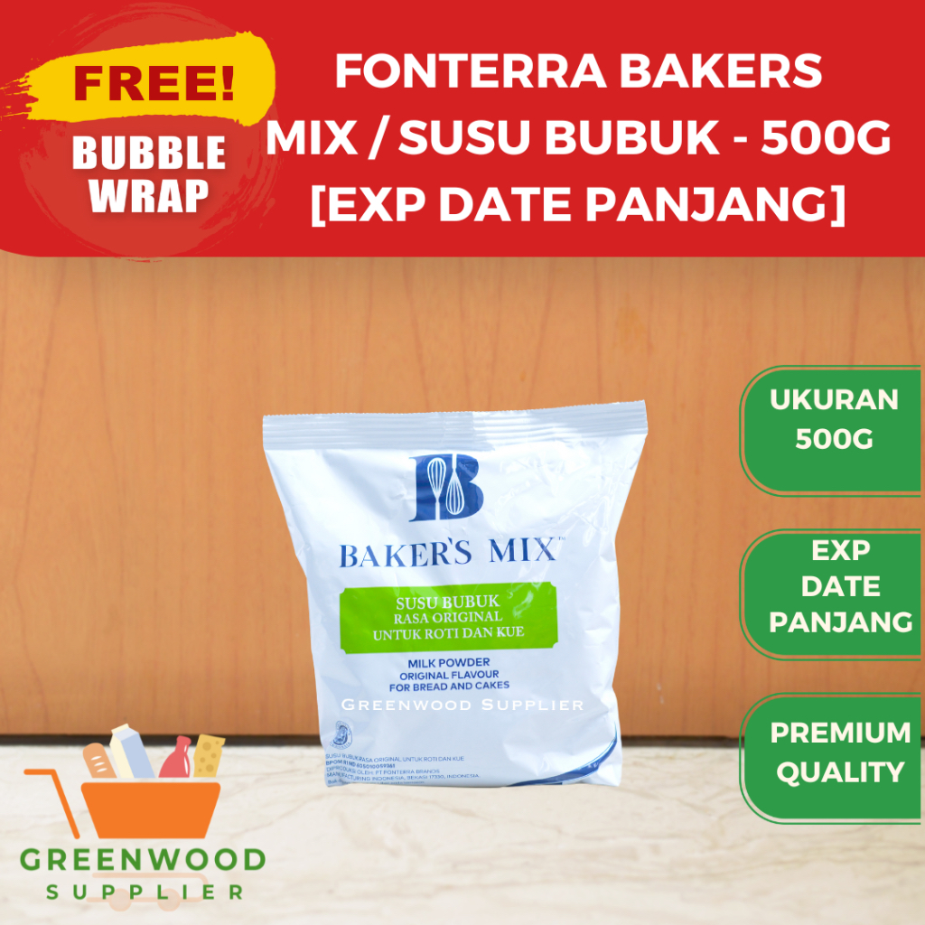 Jual Fonterra Bakers Mix / Susu Bubuk - 500G | Shopee Indonesia