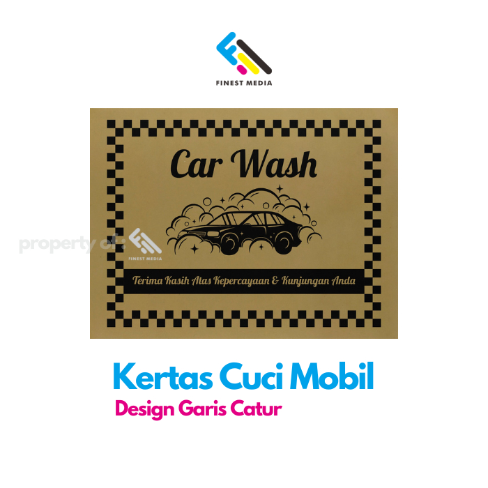 Jual KERTAS CUCI MOBIL - CAR WASH PAPER 30 X 40 CM - KERTAS ALAS KAKI ...