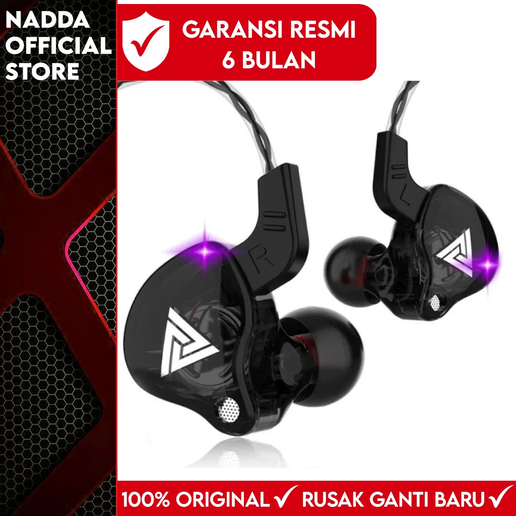 Jual QKZ AK6 / AK6 Ultra Upgrade Earphone Bass Sport Gaming Headset ...