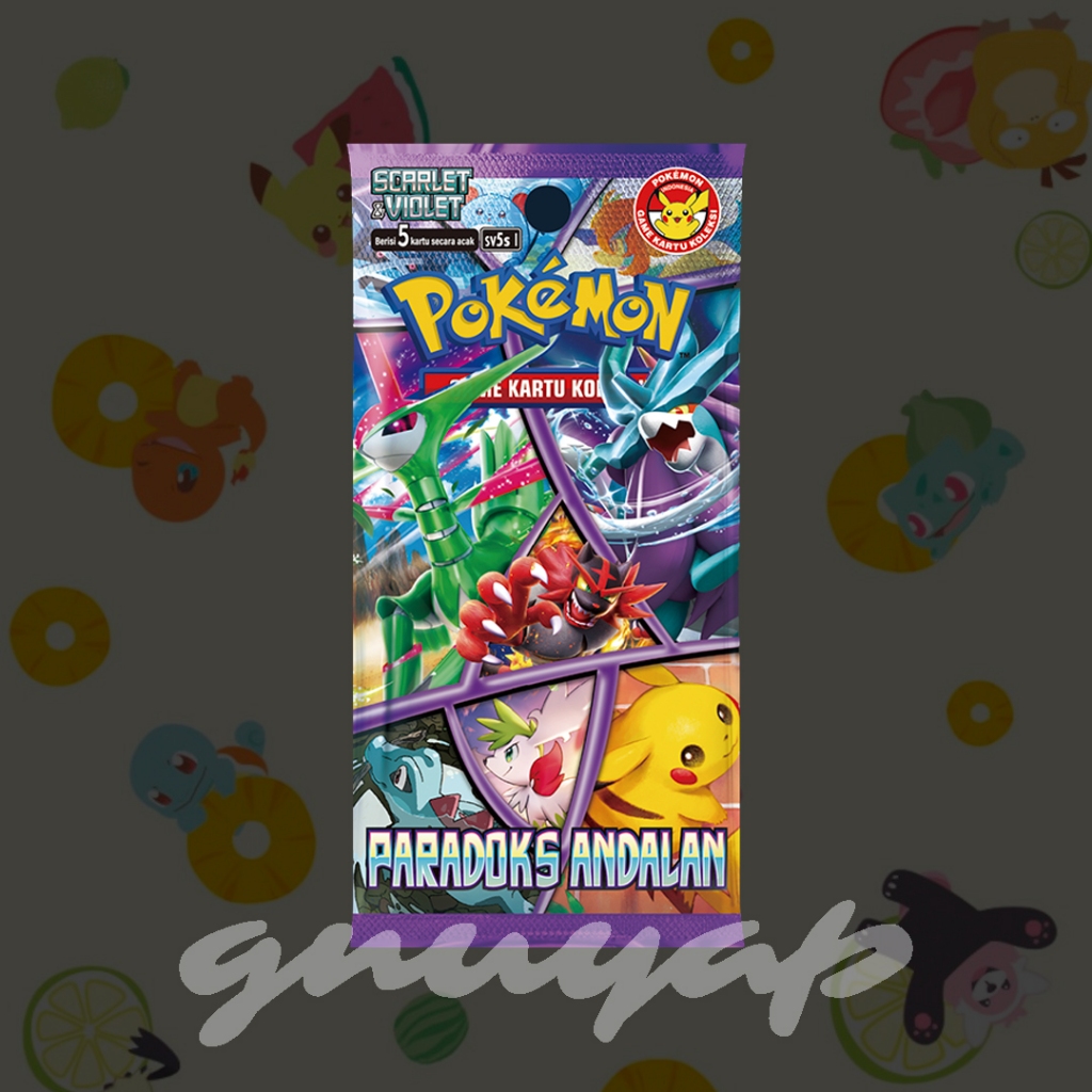 Jual kilau hitam SV3S booster pack pokemon tcg indonesia card kartu langka original charizard ...