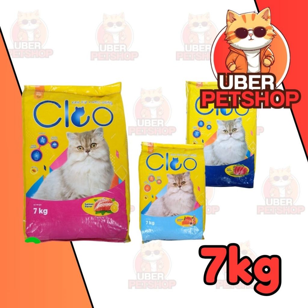 Jual CLEO CAT FOOD 7KG cleo tuna seafood tuna EKSPEDISI | Shopee Indonesia