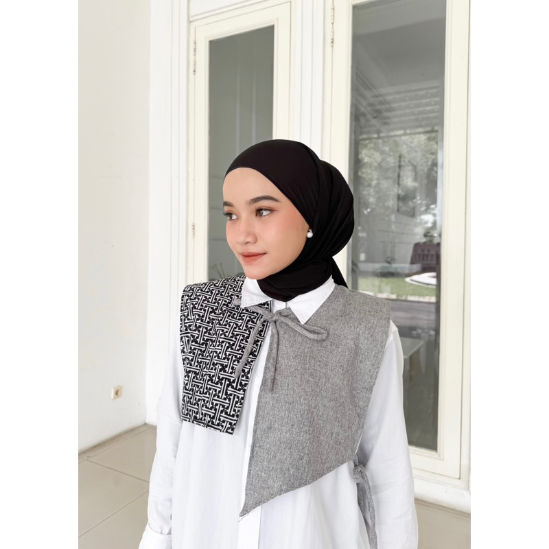 Jual bilula- Kinjani vest batik | vest asimetric | vest | Shopee Indonesia