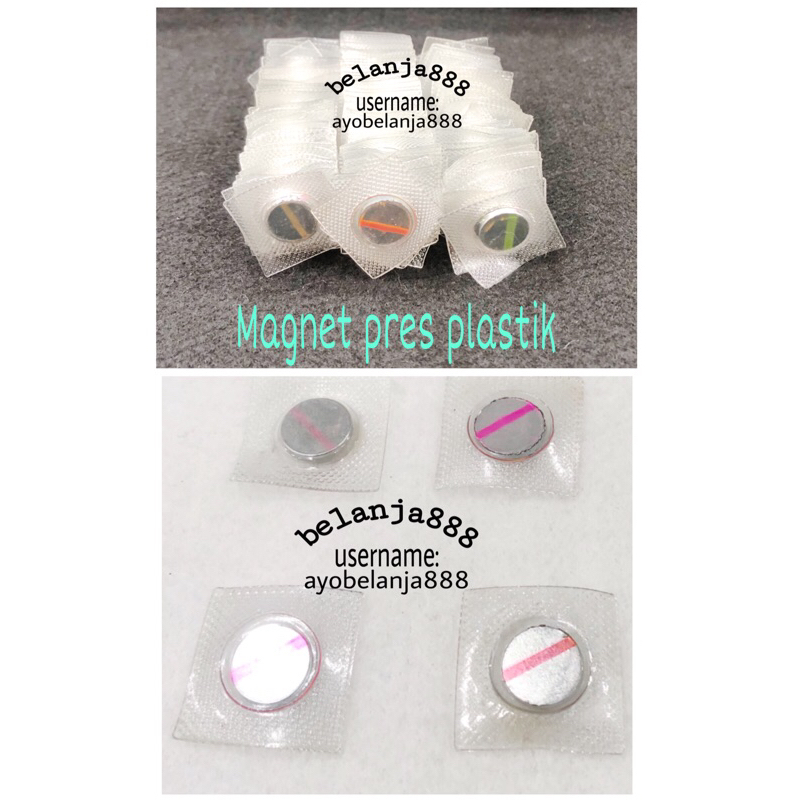 Jual magnet pres plastik 12x2 | Shopee Indonesia