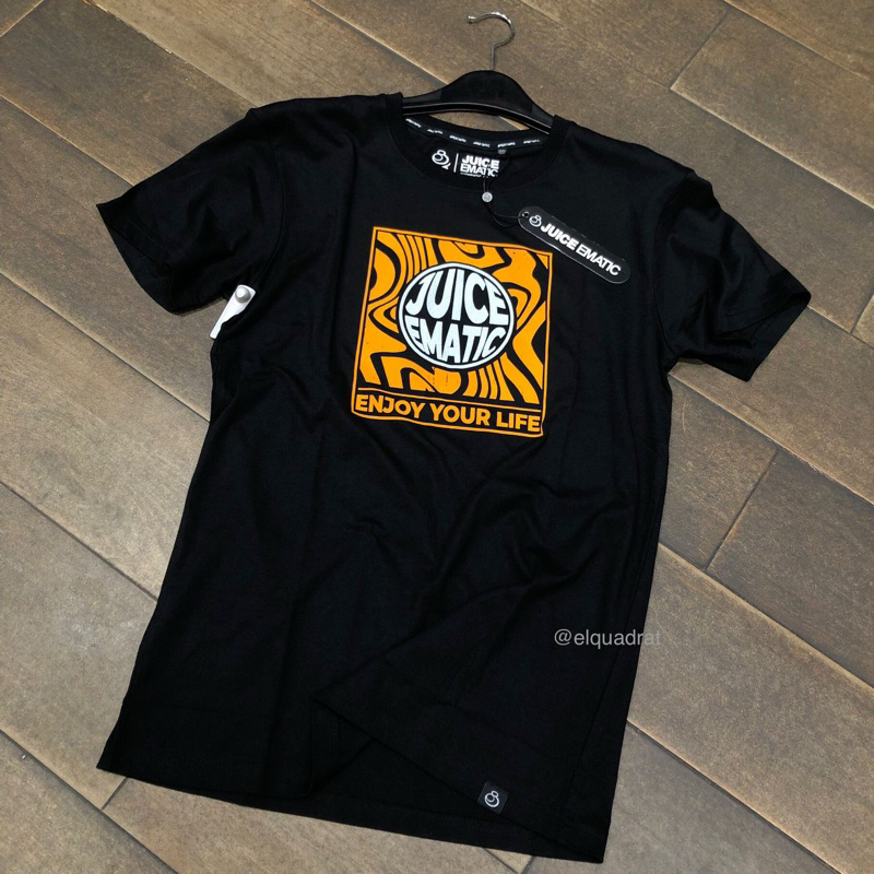 Jual Kaos Juice Ematic Original lengan pendek Distort men tee | Shopee ...
