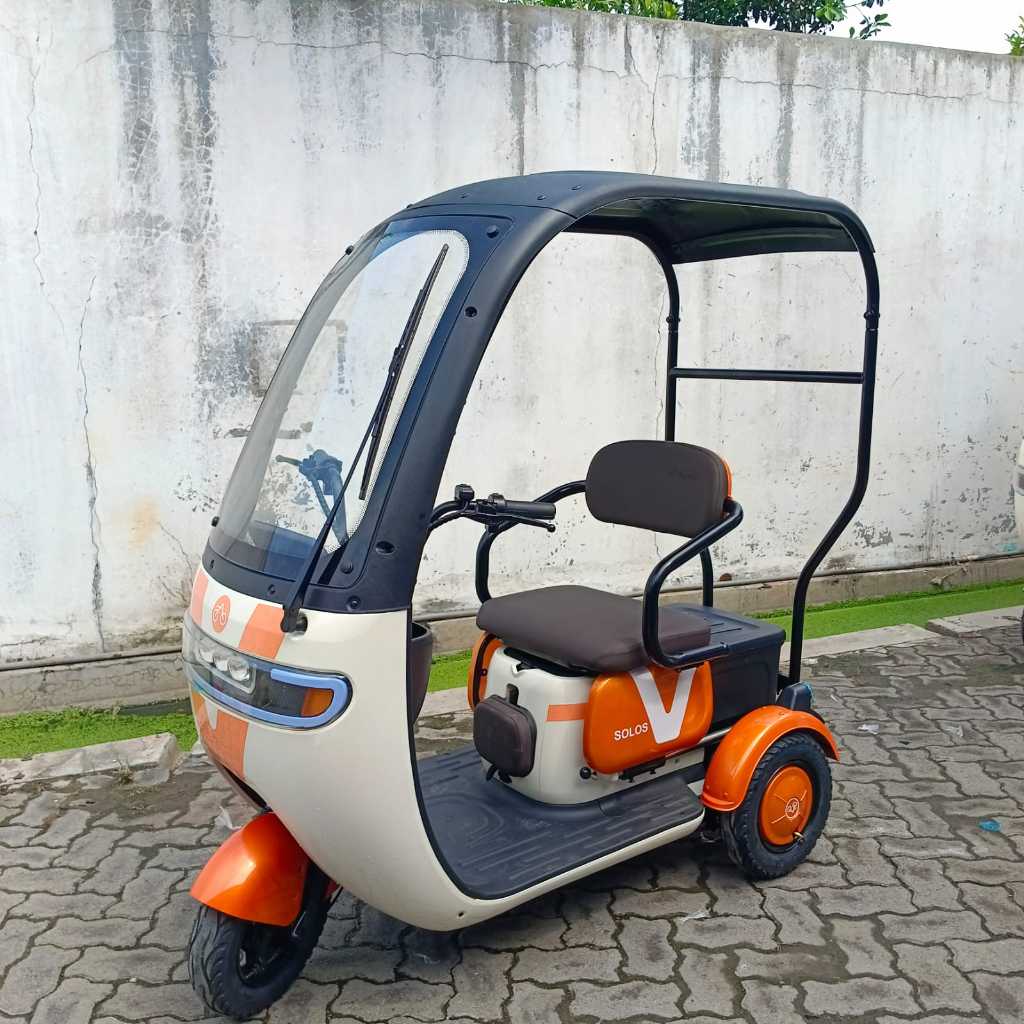 Jual SEPEDA LISTRIK RODA 3 SOLOS LT60 GARANSI RESMI | Shopee Indonesia