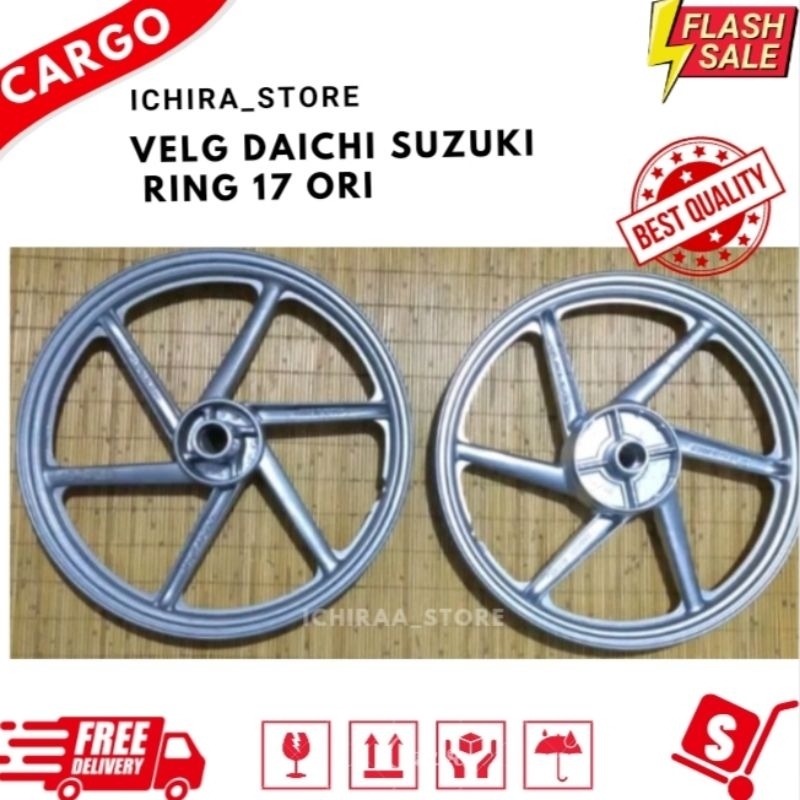Jual VELG DAICHI SUZUKI R17 ORI (NOS) | Shopee Indonesia