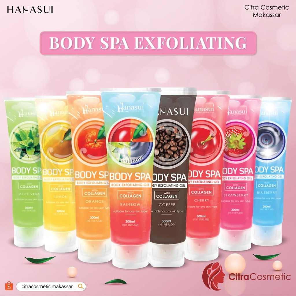 Jual ️CitraCosmetic ️ Hanasui Body Spa 300 Ml | 180 Ml | Shopee Indonesia
