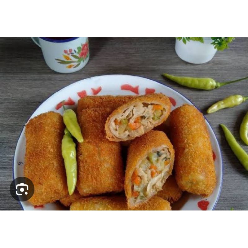 Jual Risoles Rogout Ayam sayuran isi 5 (premium) | Shopee Indonesia