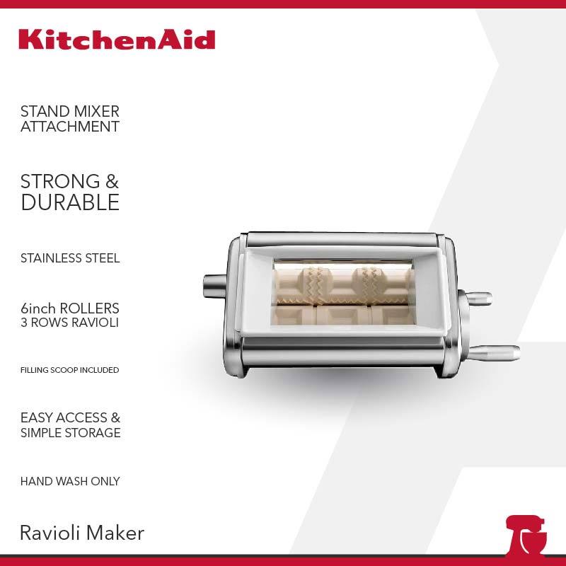 Jual KitchenAid Attachment Ravioli Maker Putih - KRAV | Shopee Indonesia