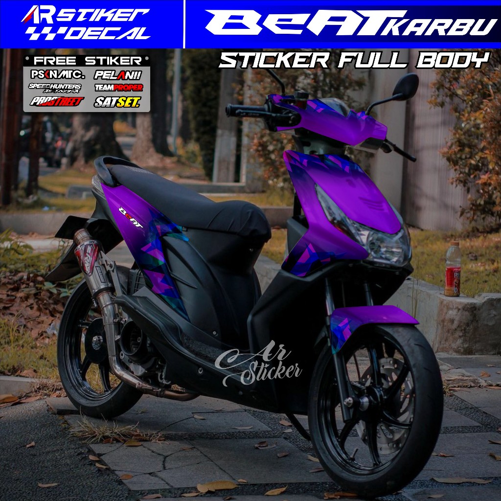 Jual Stiker Decal Beat Karbu Fullbody - Sticker Dekal Beat Carbu 2008 ...