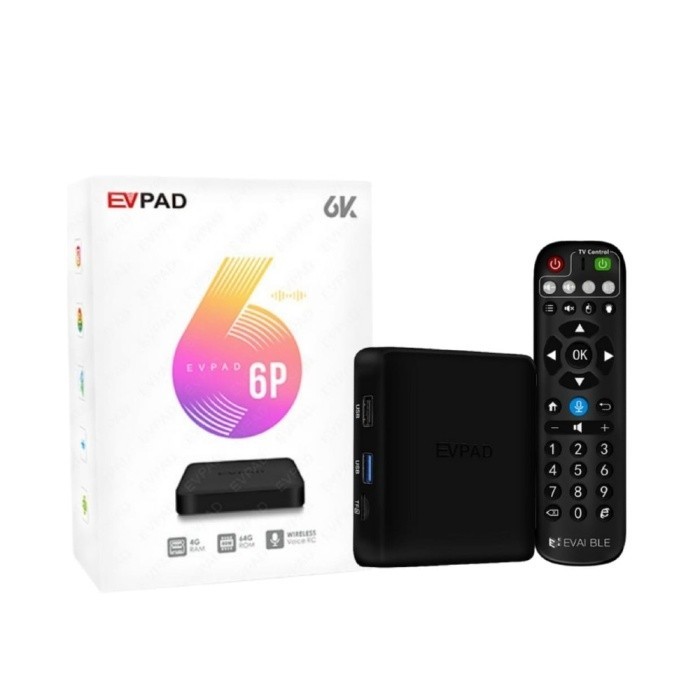 Jual EVPAD 6P/10P 6K 4GB/64GB Android Tv Box Android 10 | Shopee Indonesia