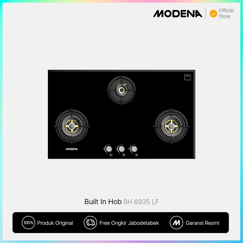 Jual MODENA Built-in Gas Hob - BH 6935 LF | Shopee Indonesia