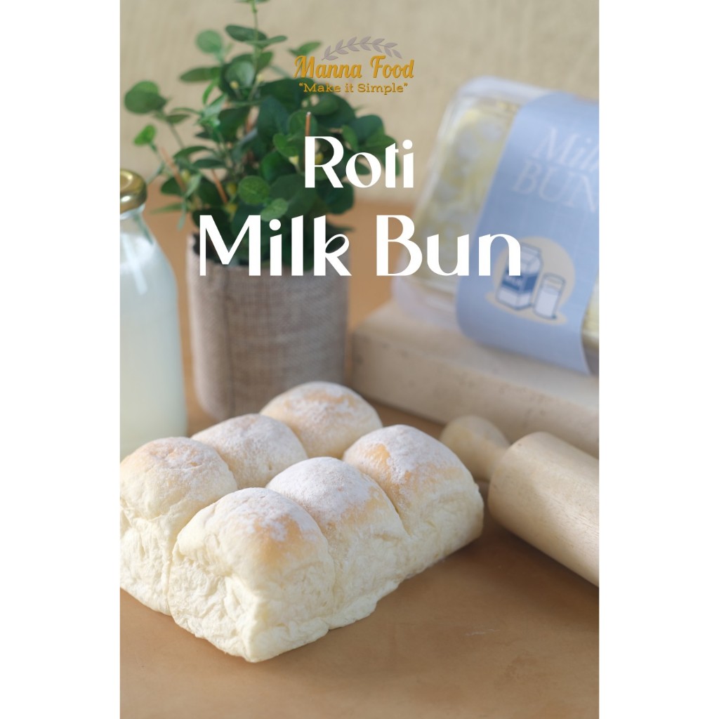Jual Manna Food Roti Susu Thailand - Milk Bun Thailand - After You ...