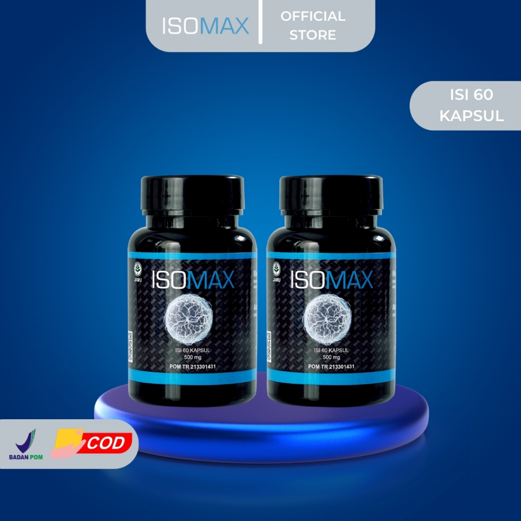 Jual Isomax Suplemen Penambah Massa Otot | Bantu Bentuk Otot Pria dan ...