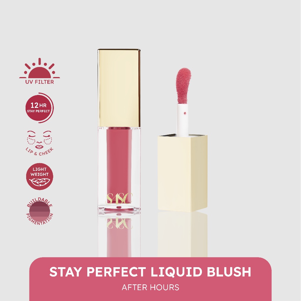 Jual SASC Stay Perfect Liquid Blush | Shopee Indonesia