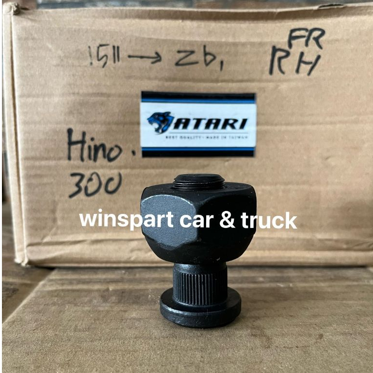 Jual BAUT RODA DEPAN KIRI & KANAN HINO DUTRO 130HD HT MERK ATARI ...
