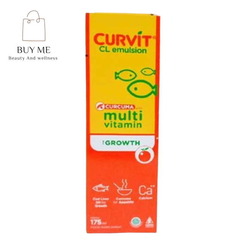 Jual Curvit CL Emulsion Multivitamin dan Suplemen Nafsu Makan Rasa ...