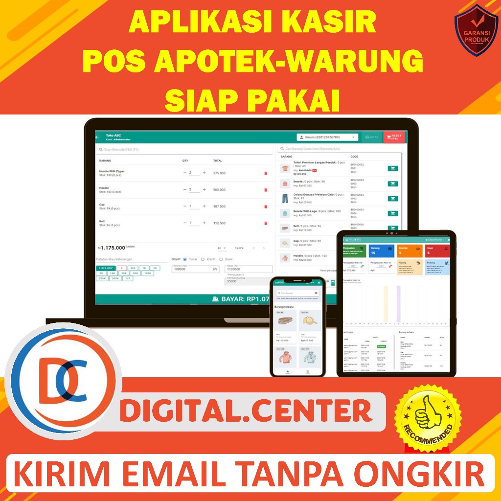Jual Aplikasi Kasir POS Toko, Warung, Apotek Siap Pakai | Shopee Indonesia