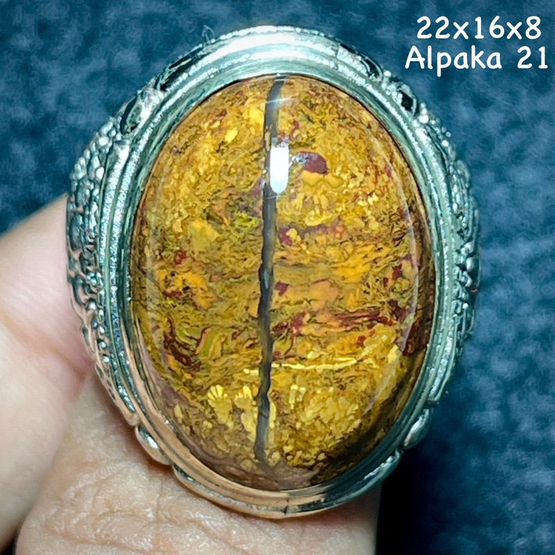 Jual Cincin Batu Akik Natural Garut Kendit Pancoran Emas (Asli Alam ...